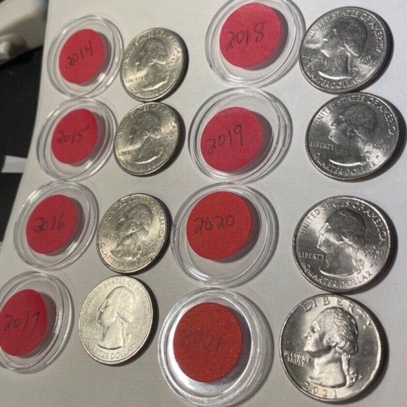 Us Mint | Office | America The Beautiful Quarters Circulating 8 Coin ...